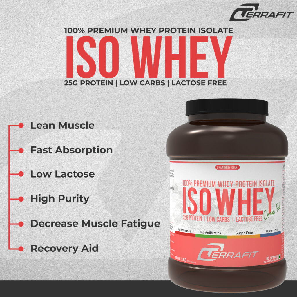 ISO WHEY - STRAWBERRY YOGURT - Terrafit